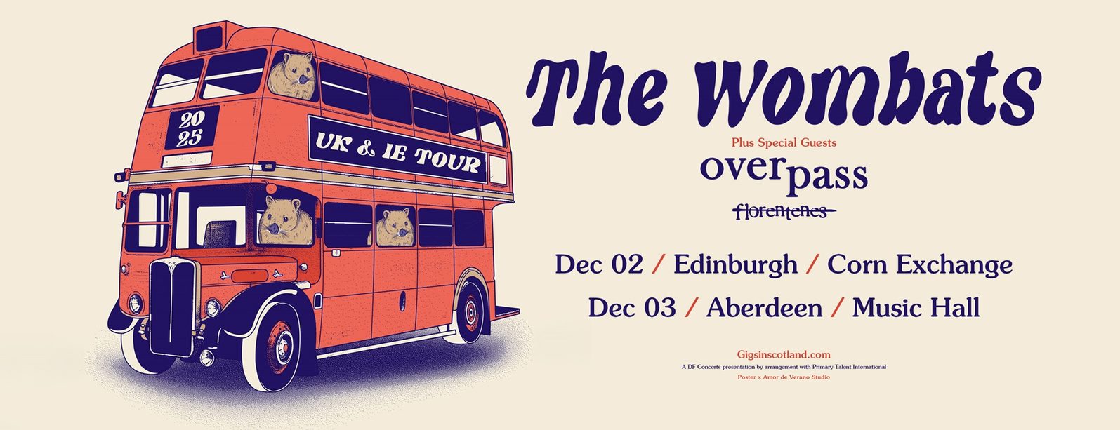 The Wombats (2025) | Aberdeen Performing Arts